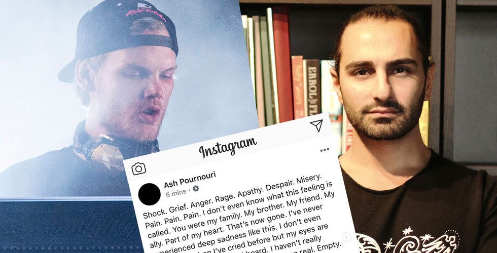 Arash Pournouri sörjer Aviciis bortgång: "En på miljarden" - Breakit