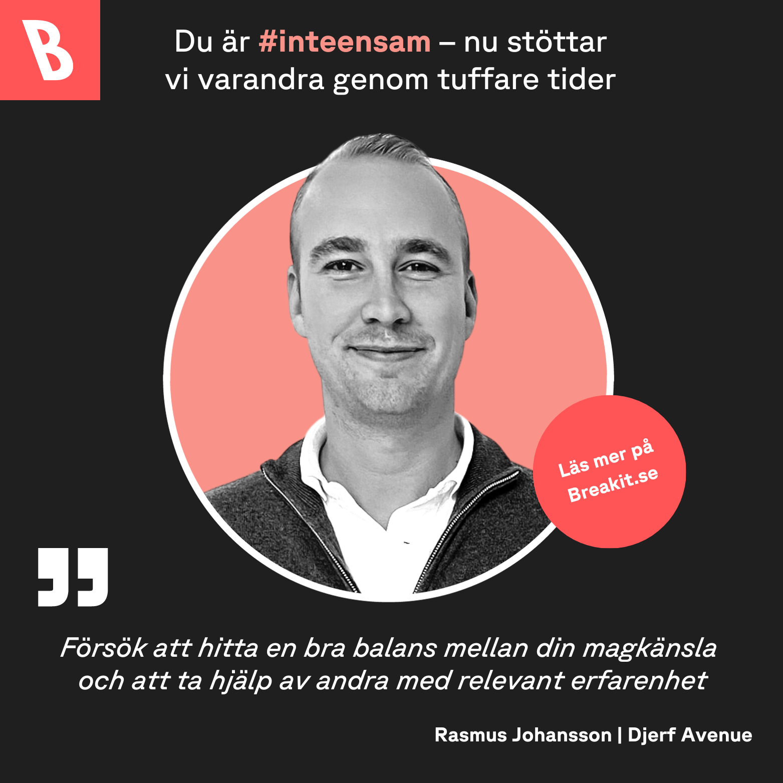 27 tunga techprofiler: Här är våra bästa tips för att orka genom tuffa tider - Breakit